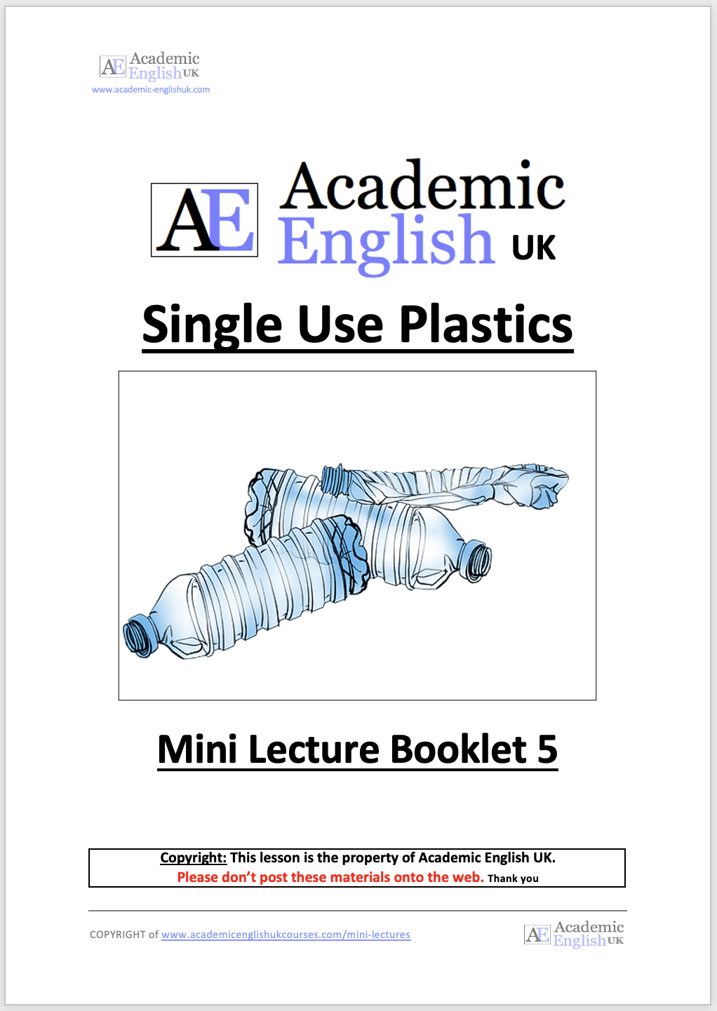 Listening Course: Academic Mini Lectures with PPTs