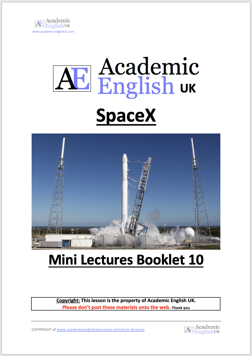 Listening Course: Academic Mini Lectures with PPTs