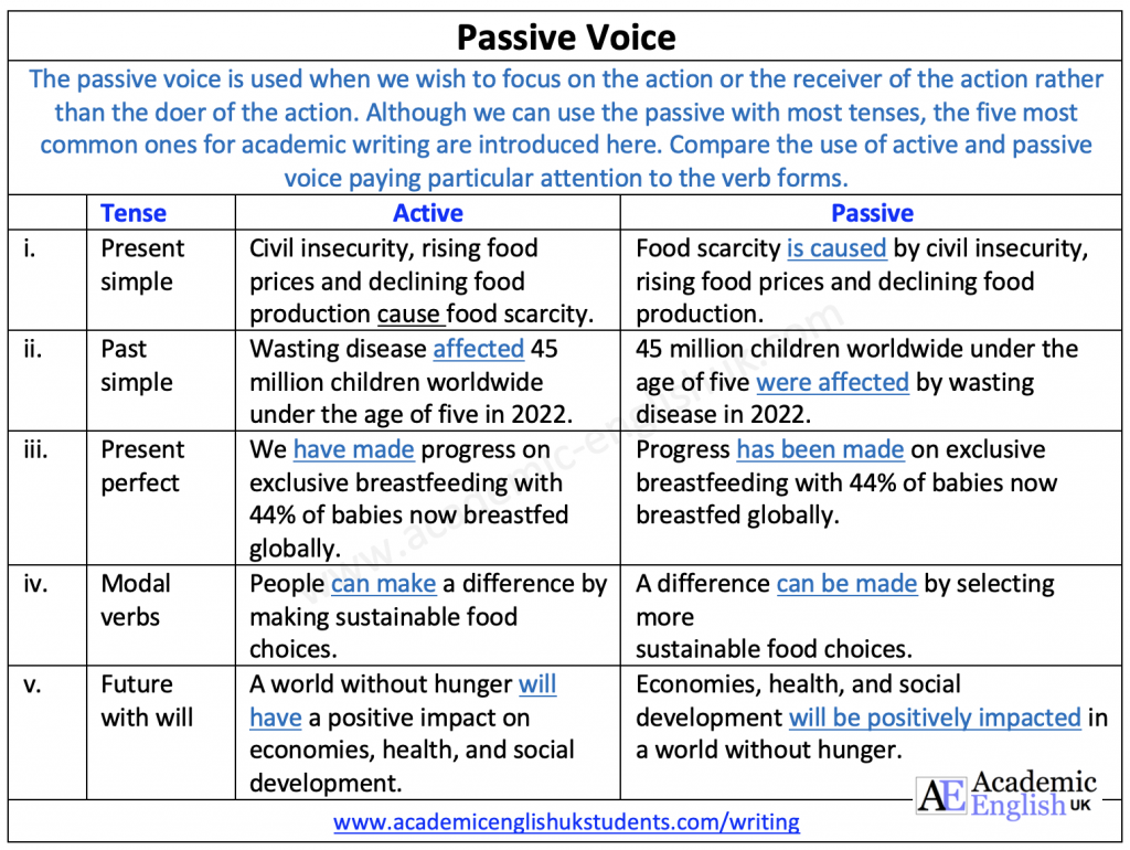 Academic Writing Worksheets